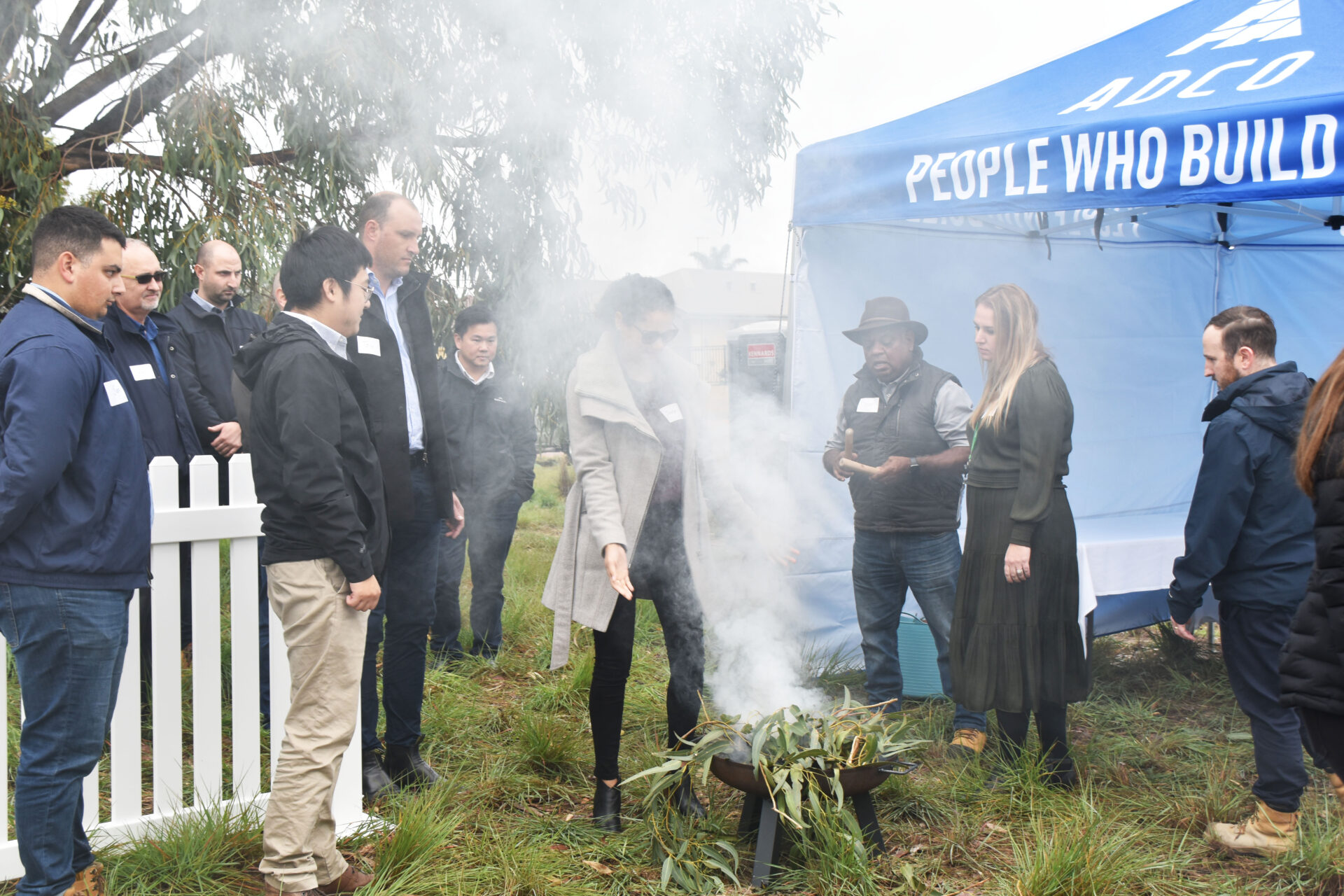 Smoking Ceremony marks Lakelands Station works commencement | ADCO ...